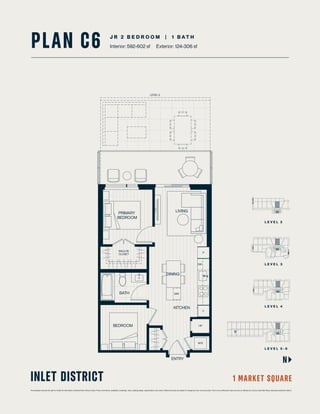 1 Market Square at Inlet District Floor Plans | PDF