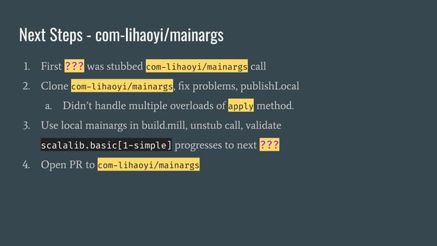 Scala.IO 2024: Mill builds in Scala 3, a migration story | PPT