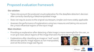Explainable Deepfake Image/Video Detection | PPTX