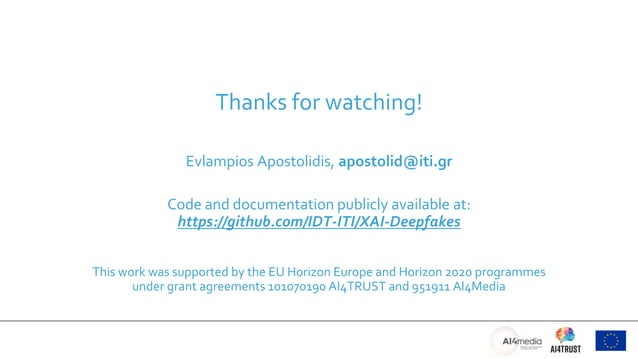 Explainable Deepfake Image/Video Detection | PPTX | Photo Editing Software | Computer Software ...