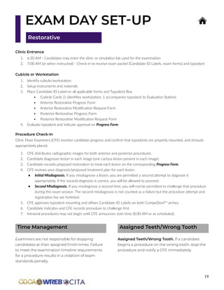 ADEX DENTAL EXAM 2024 REVALIDA DENTAL 2O | PDF