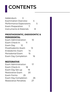 ADEX DENTAL EXAM 2024 REVALIDA DENTAL 2O | PDF