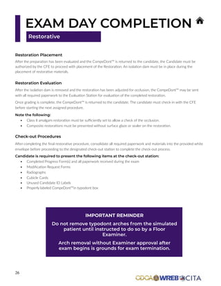 ADEX DENTAL EXAM 2024 REVALIDA DENTAL 2O | PDF