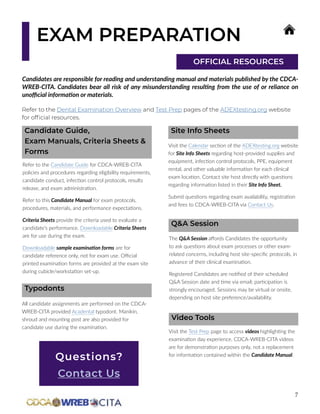 ADEX DENTAL EXAM 2024 REVALIDA DENTAL 2O | PDF