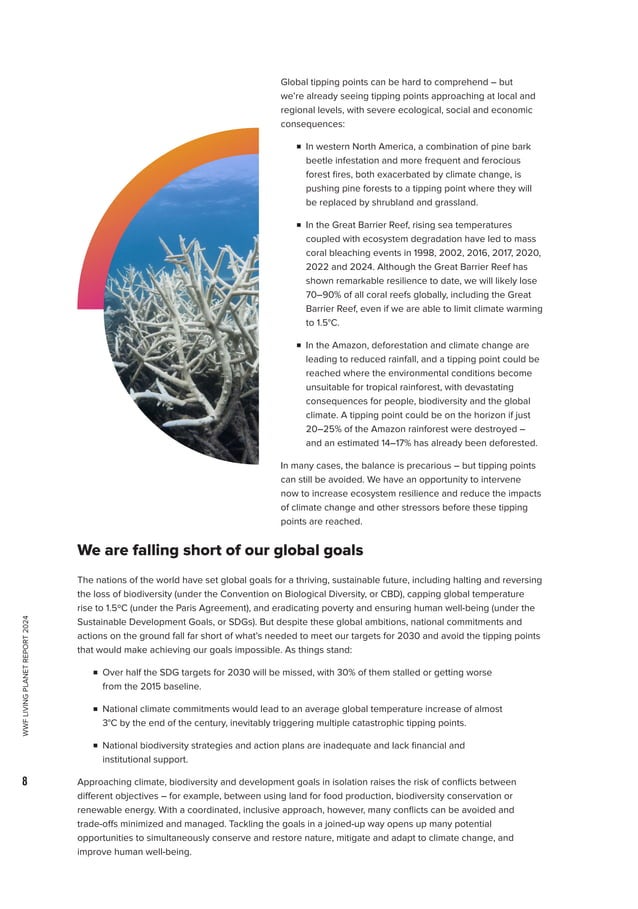 WWF 2024 Living Planet Report: a system in peril | PDF | Zoos ...