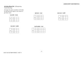2024-LS-G6-NMP-Q1-W1-D4.pdf-NMP for grade-6 | PDF