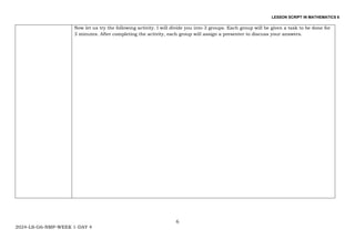 2024-LS-G6-NMP-Q1-W1-D4.pdf-NMP for grade-6 | PDF