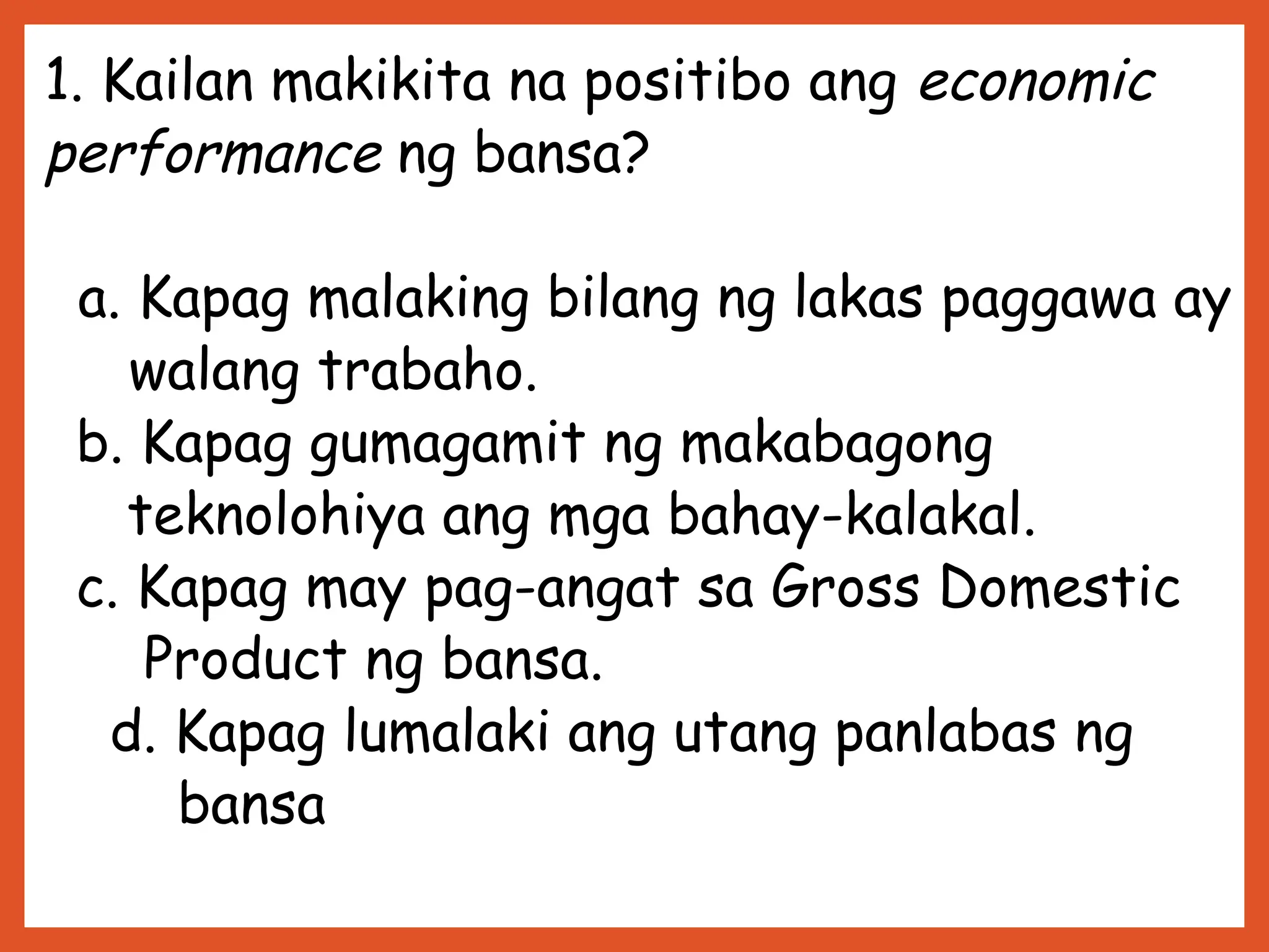 Ang Pambansang Kita: Ano ang GNI at GDP? | PPTX