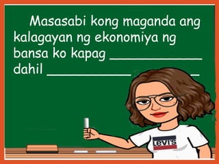Ang Pambansang Kita: Ano ang GNI at GDP? | PPTX