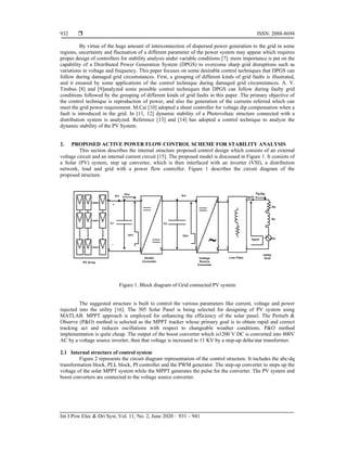 Stability analysis of photovoltaic system under grid faults | PDF