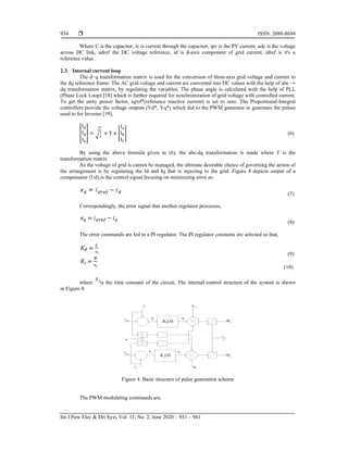 Stability analysis of photovoltaic system under grid faults | PDF