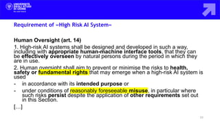 The EU ‘AI ACT’: a “risk-based” legislation for robotic surgery | PPT