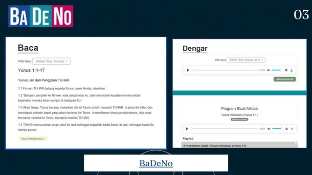 Daftar Bahan Penunjang Bedah Kitab Yunus | PDF
