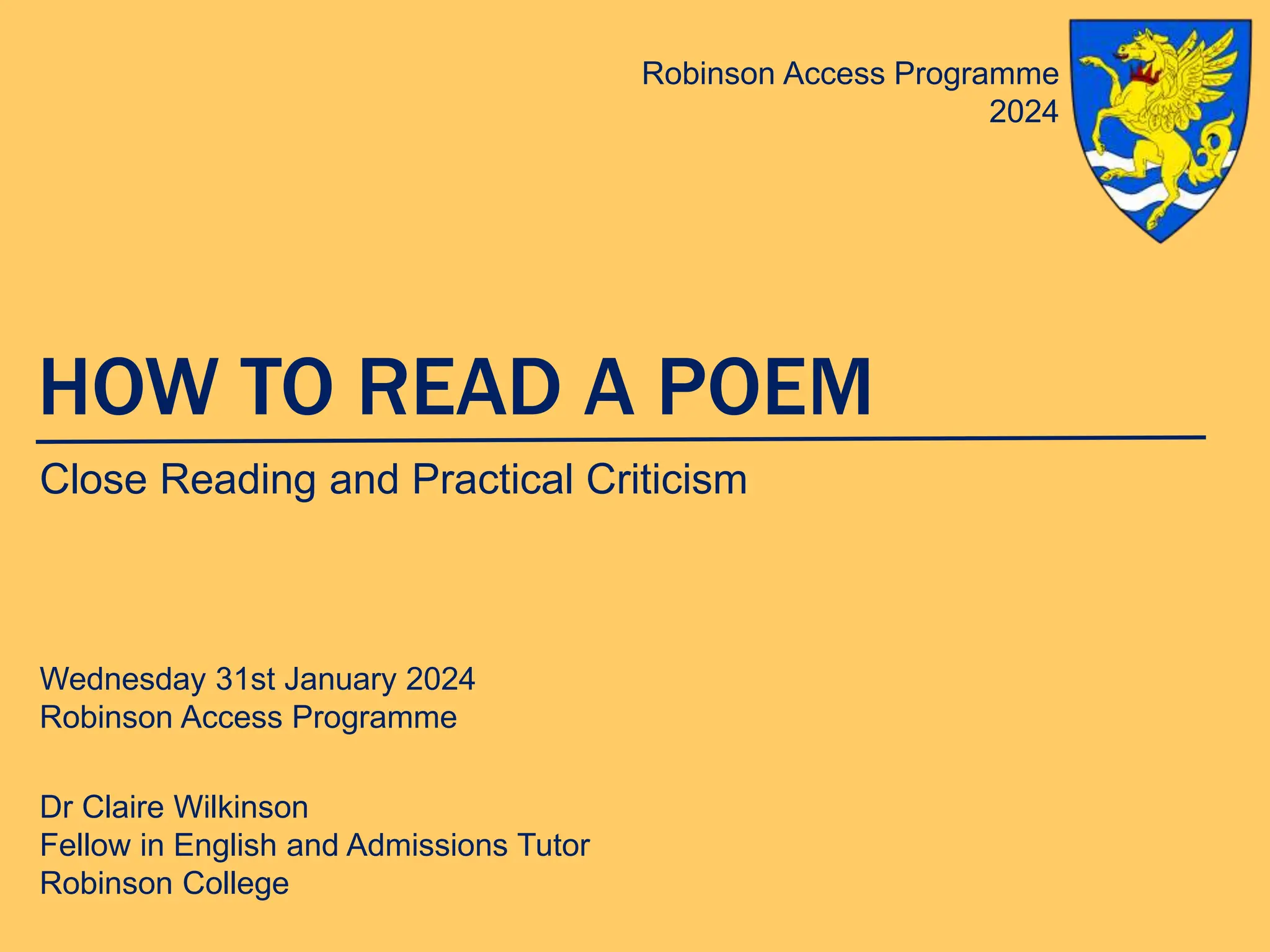 How to Read a Poem- Close reading and practical criticism | PPT