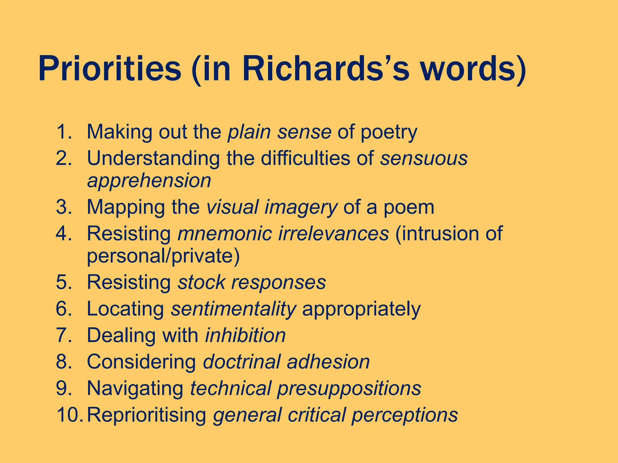 How to Read a Poem- Close reading and practical criticism | PPTX