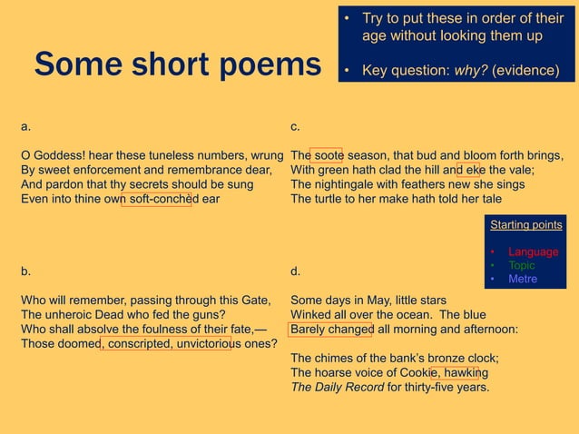 How to Read a Poem- Close reading and practical criticism | PPT