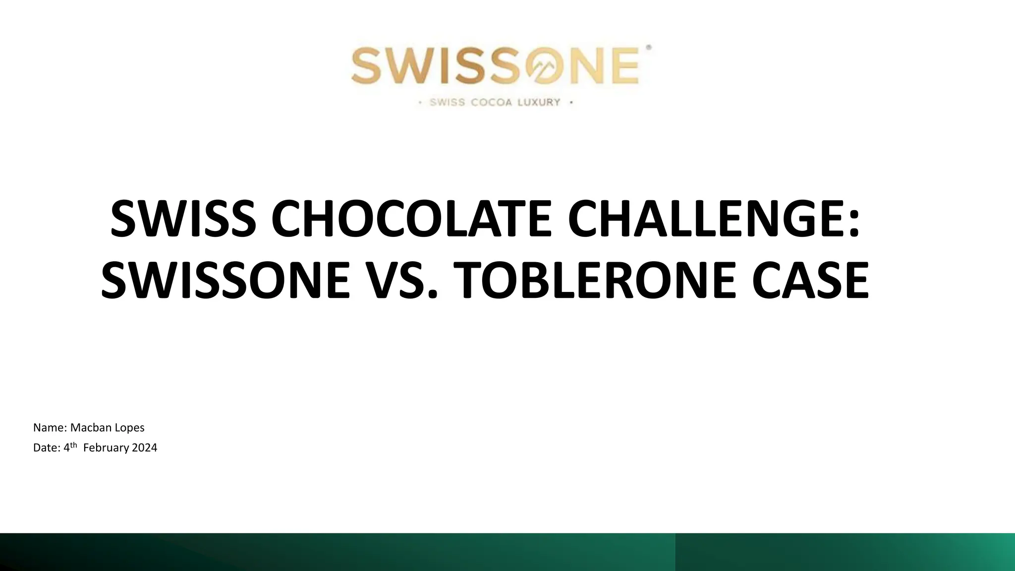 SWISSONE VS. TOBLERONE CASE STUDY.pptx