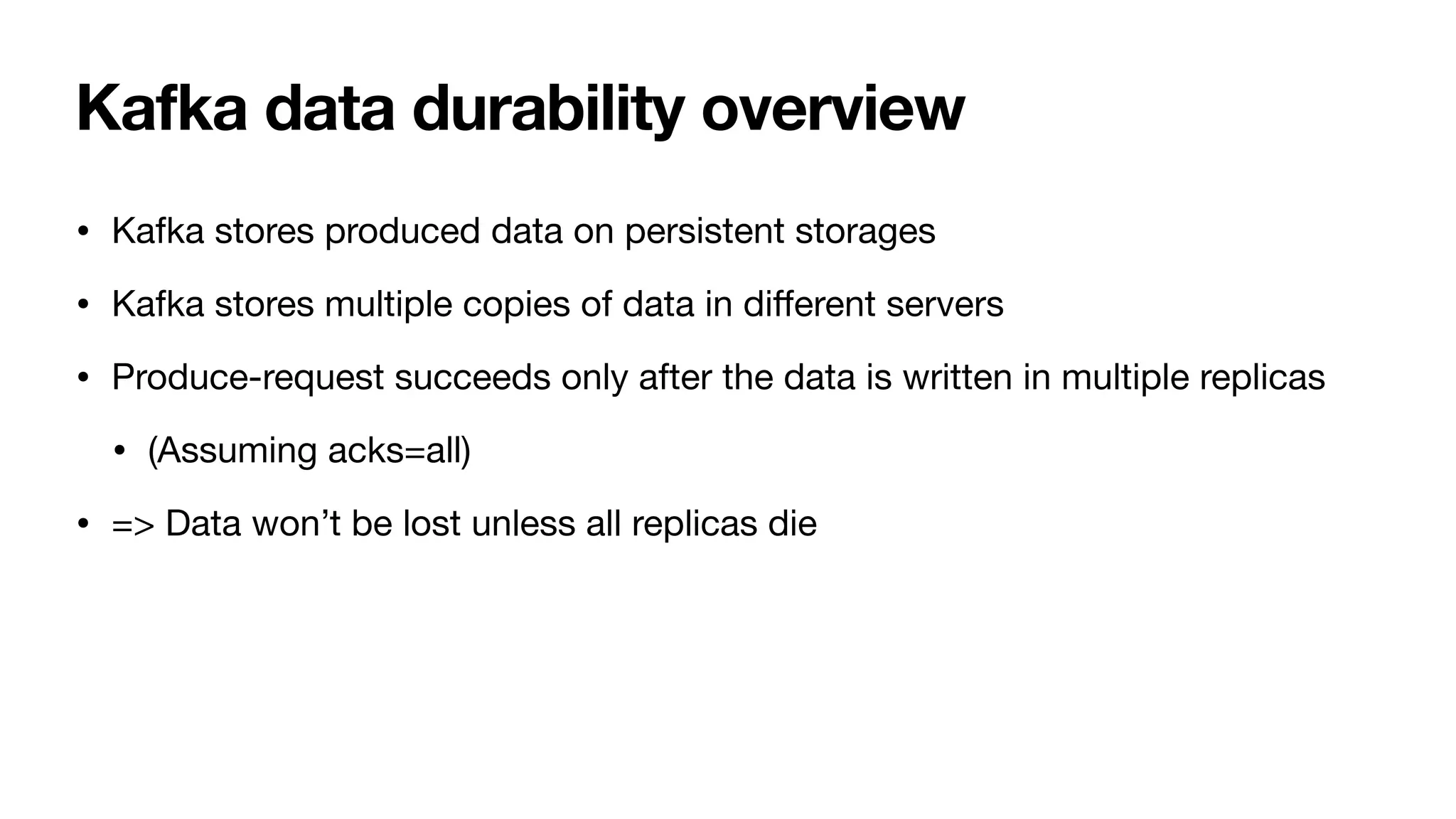 Why does (not) Kafka need fsync: Eliminating tail latency spikes caused by fsync | PPT | Free ...