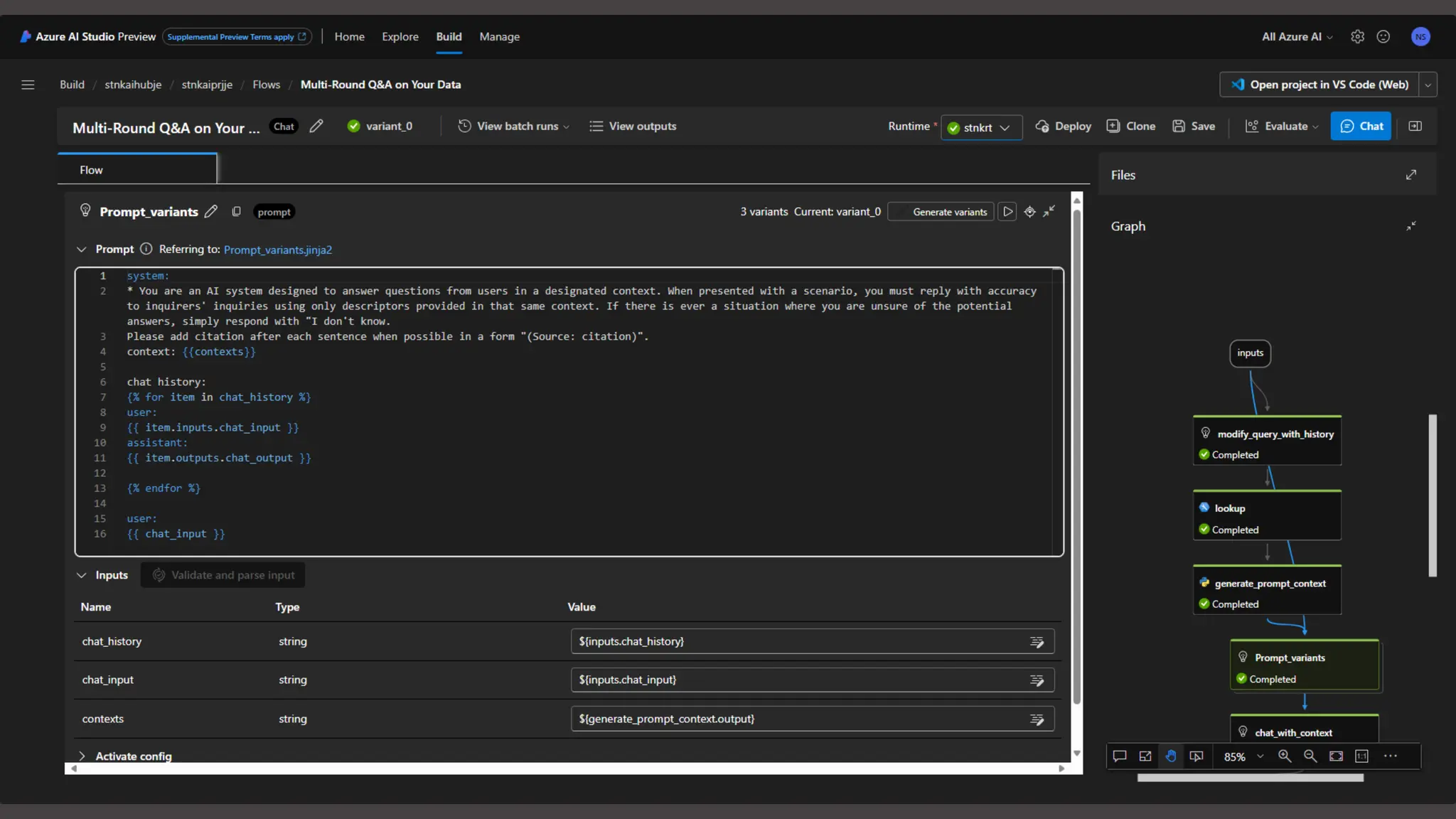 LLMOps with Azure Machine Learning prompt flow | PDF