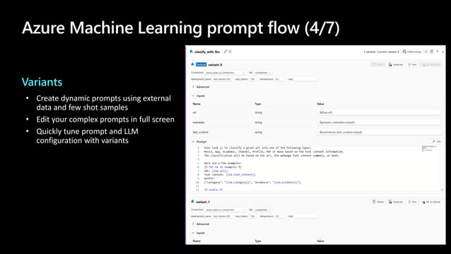 LLMOps with Azure Machine Learning prompt flow | PDF