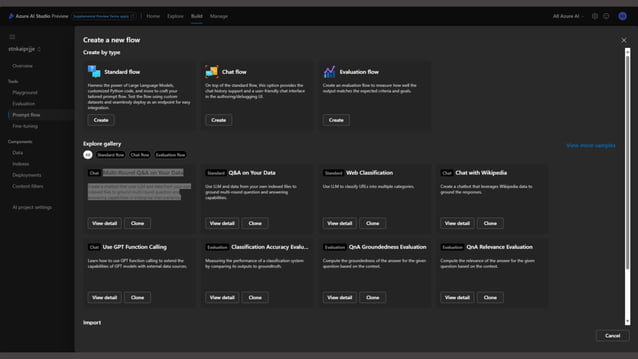 LLMOps with Azure Machine Learning prompt flow | PDF