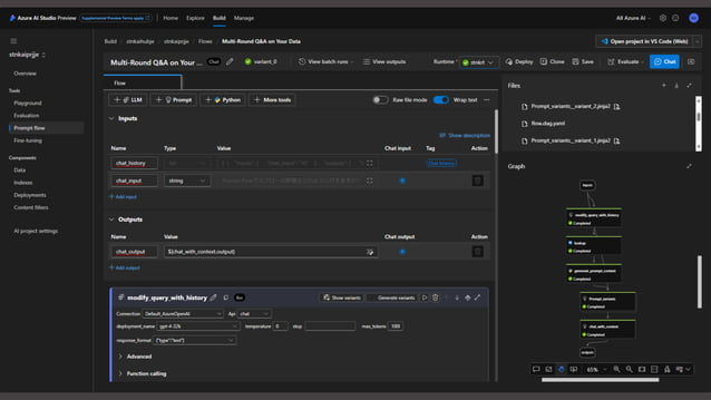 LLMOps with Azure Machine Learning prompt flow | PDF