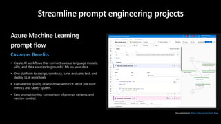 LLMOps with Azure Machine Learning prompt flow | PDF