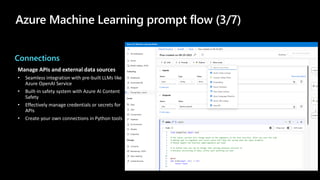 LLMOps with Azure Machine Learning prompt flow | PDF