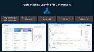 LLMOps with Azure Machine Learning prompt flow | PPT