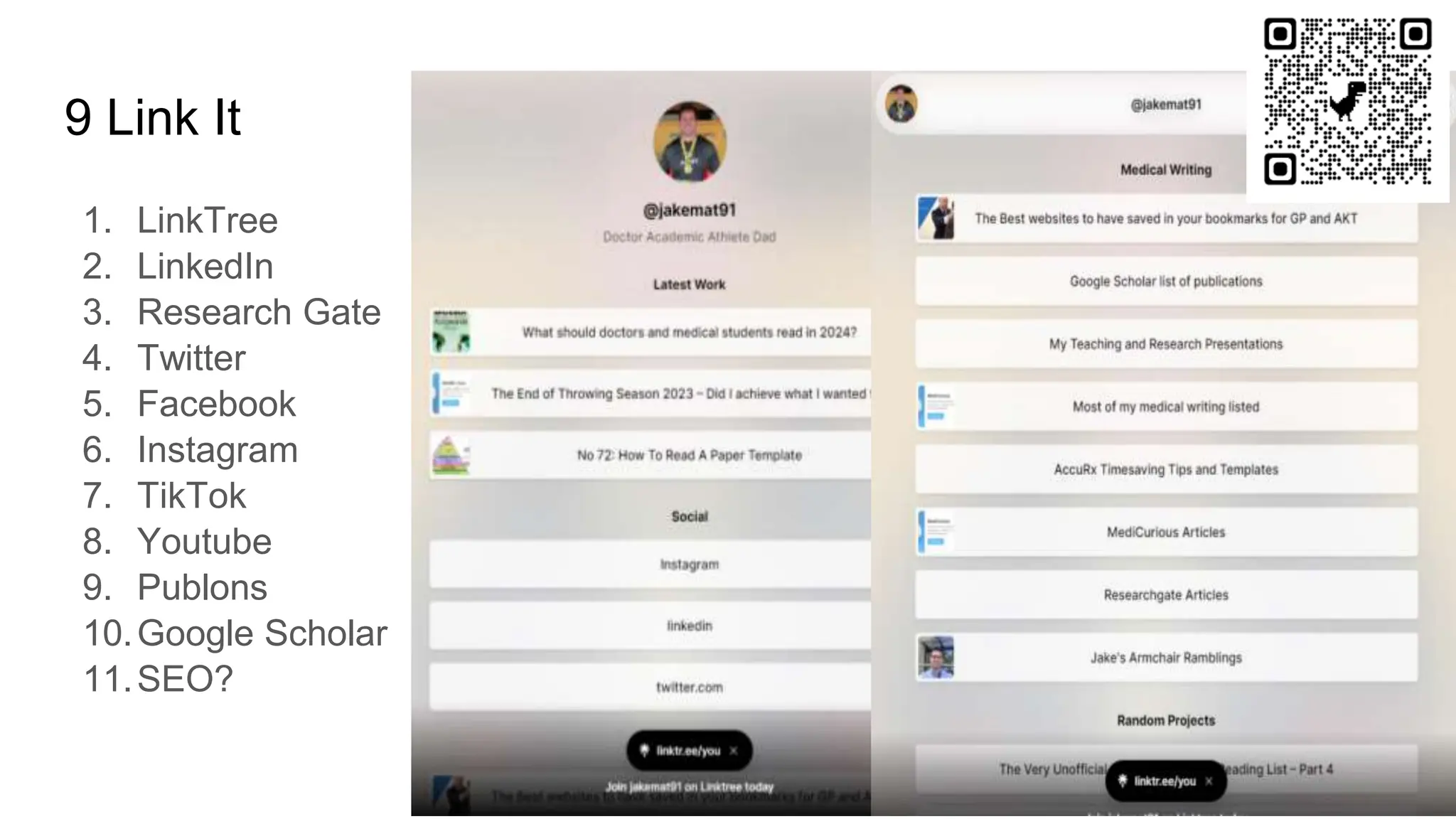 BWAMS talk - How to Build Your Research Reputation | PPTX