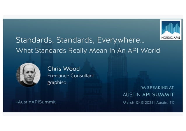 Standards, Standards, Everywhere… What Standards Really Mean In An API ...