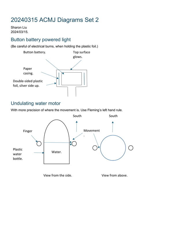 20240315 ACMJ Diagrams Set 2.docx . With light, motor, coloured light ...
