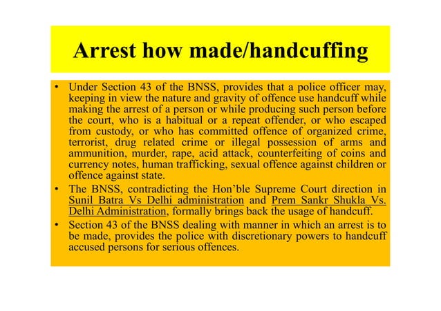 BNS PRESENTATION for basic information.pdf | Crime & Harmful Acts to ...