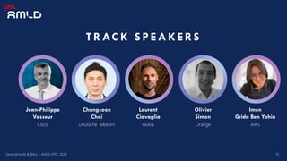 Generative AI & Telco track at AMLD 2024 | PPT