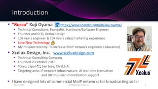 NAB2024 IPShowcase: Mastering the Basics of Media-over-IP Network ...