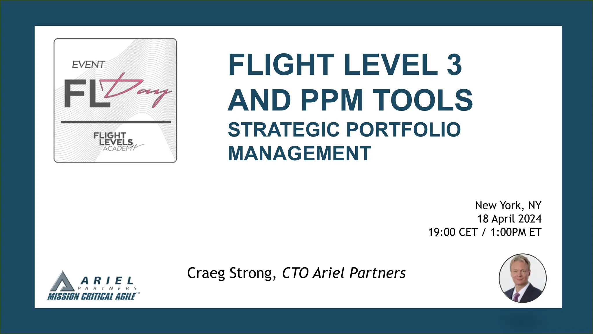 20240418 Flight Levels Day 2024 Flight Levels and Project and Portfolio ...
