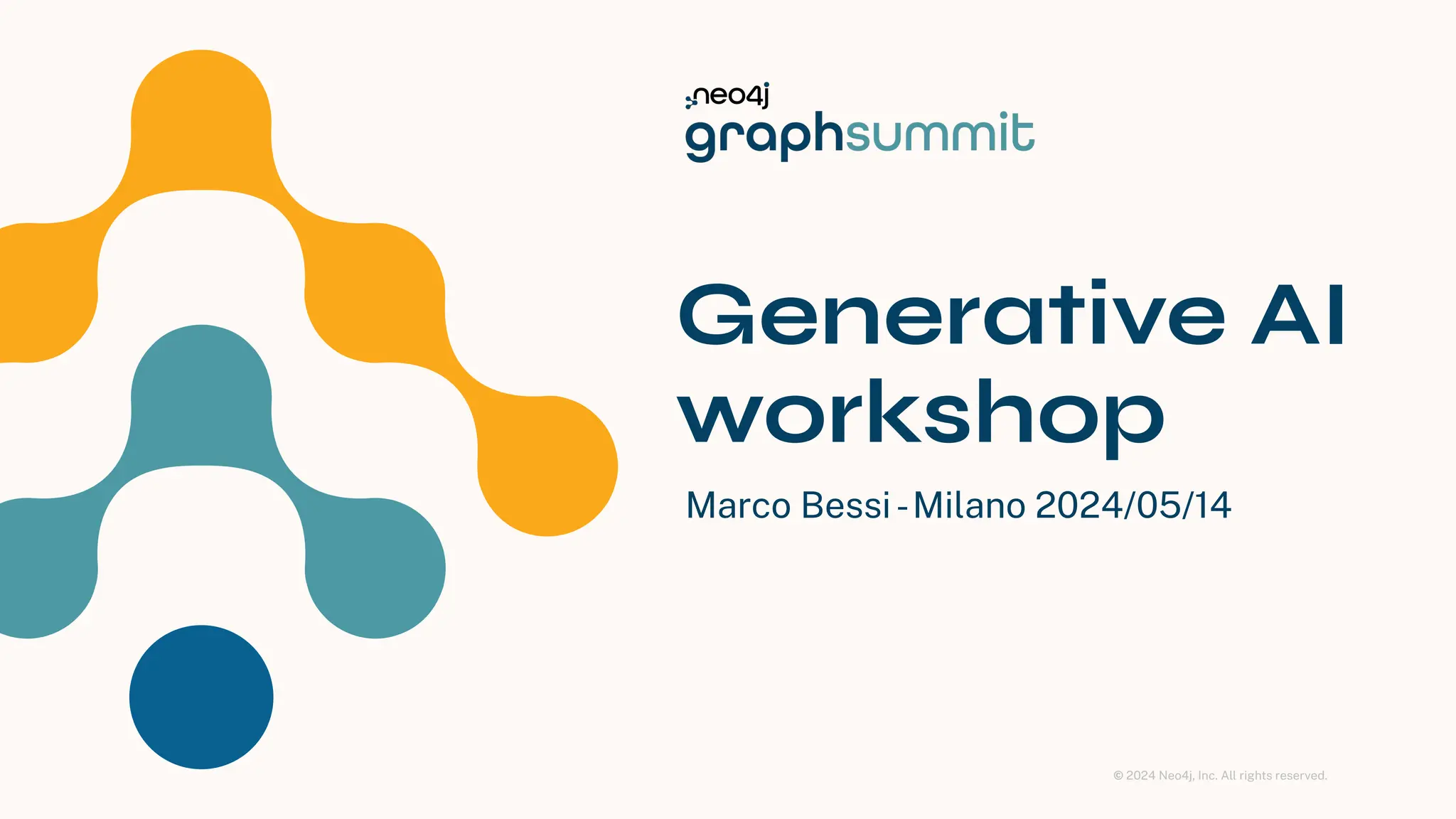 Workshop: Enabling GenAI Breakthroughs with Knowledge Graphs - GraphSummit Milan | PPT