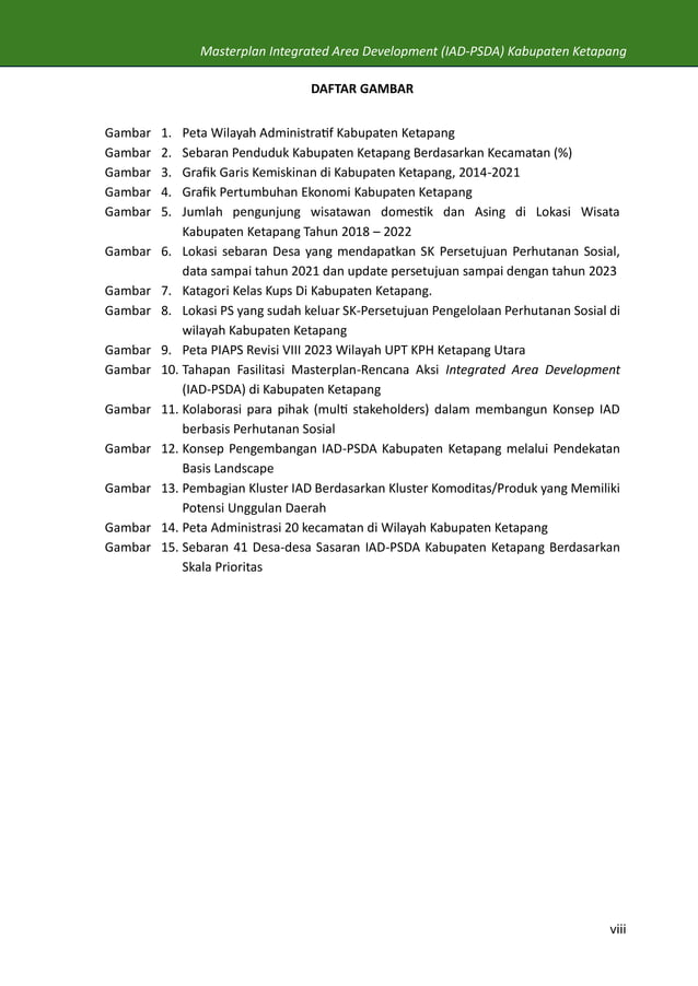 Masterplan IAD-PSDA Kabupaten Ketapang Provinsi Kalimantan Barat | PDF