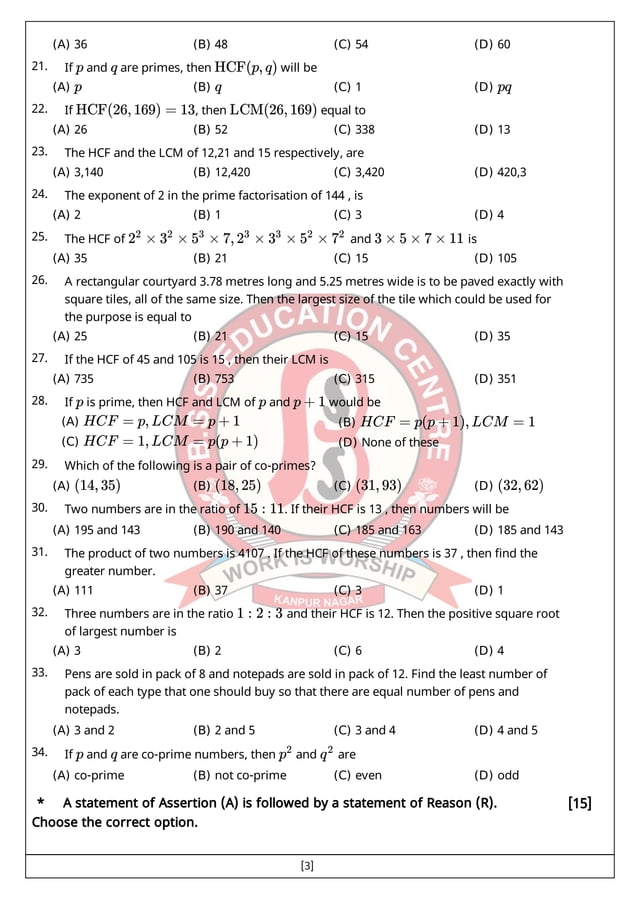 maths class 10 practice sheet boards important.pdf