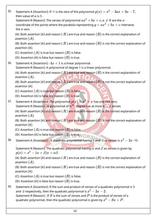 maths class 10 practice sheet boards important.pdf