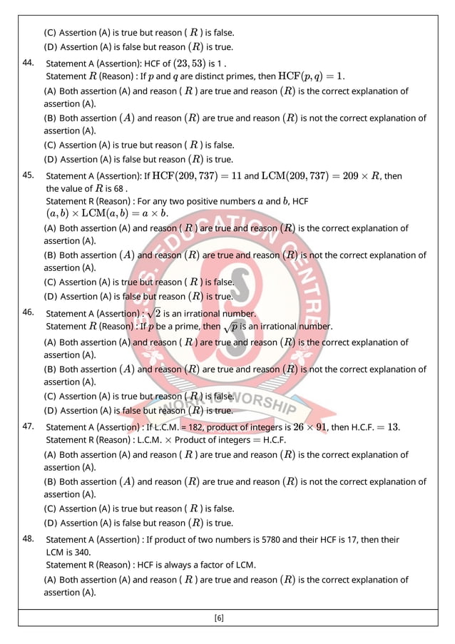 maths class 10 practice sheet boards important.pdf