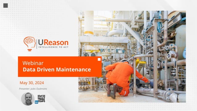 Data-Driven Maintenance | UReason Webinar | PPTX | Cloud Computing ...
