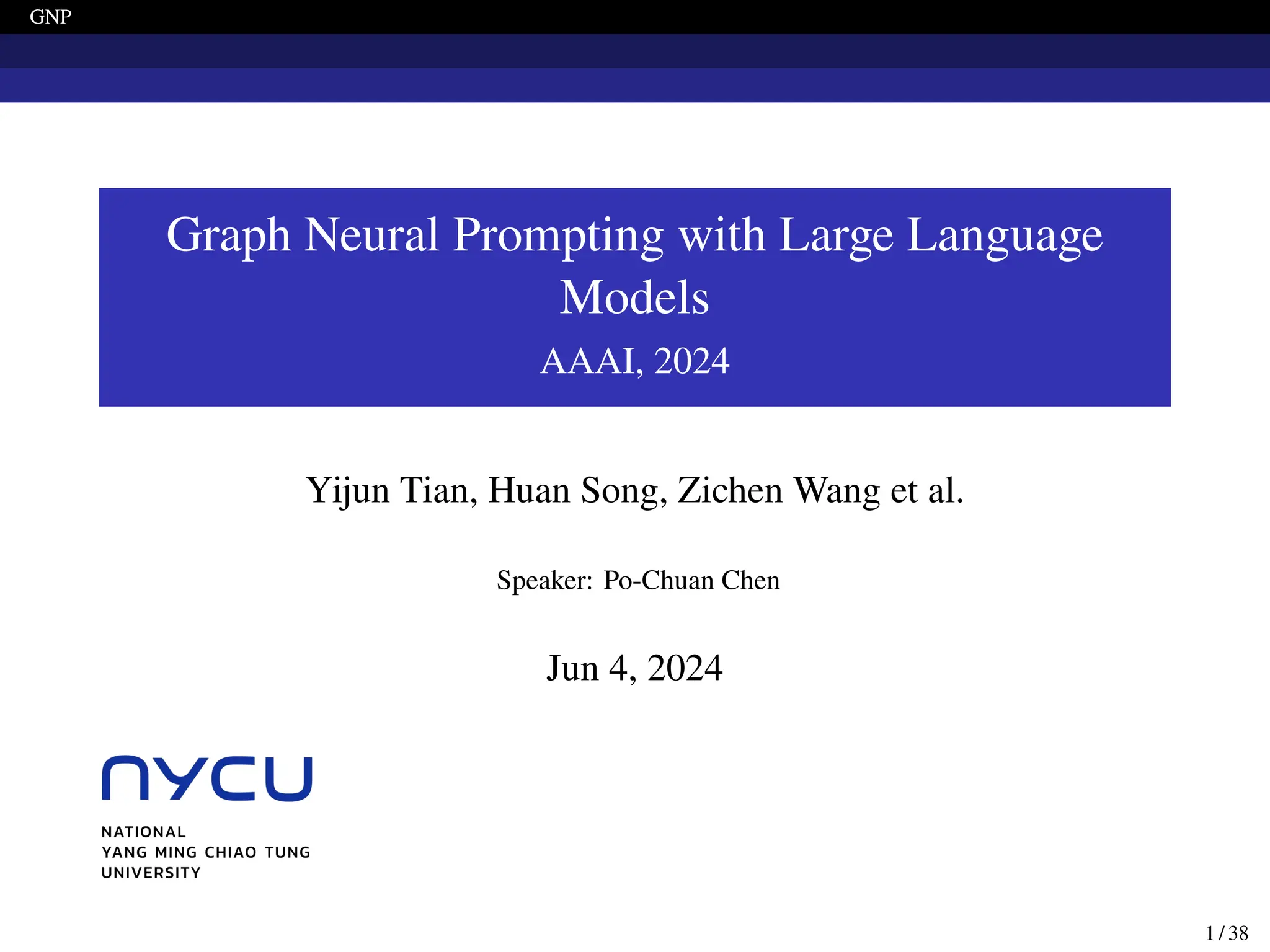 Graph Neural Prompting with Large Language Models.pdf