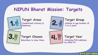 NIPUN BHARAT MISSION PPT FOR NEP2020 MISSION OBJECTIVE | PPTX