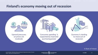 Acting Head of Forecasting, Juuso Vanhala: Finland’s economy gradually ...