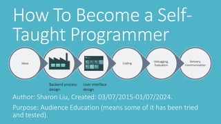 20240618 How To Become a Self-Taught Programmer.pptx