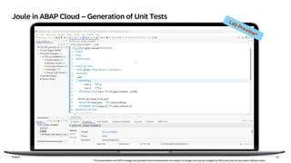 GenAI_ABAP_Overview for the Sap begginer | PPT