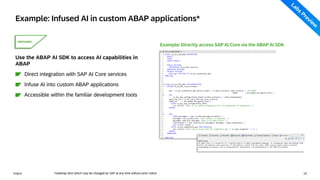 GenAI_ABAP_Overview for the Sap begginer | PPT