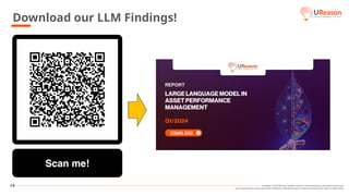 Using Large Language Models in Manufacturing | UReason Webinar | PPT