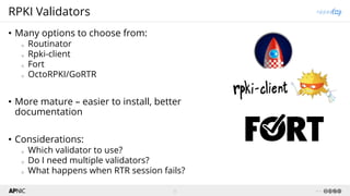 Measuring and Understanding the Route Origin Validation (ROV) in RPKI ...